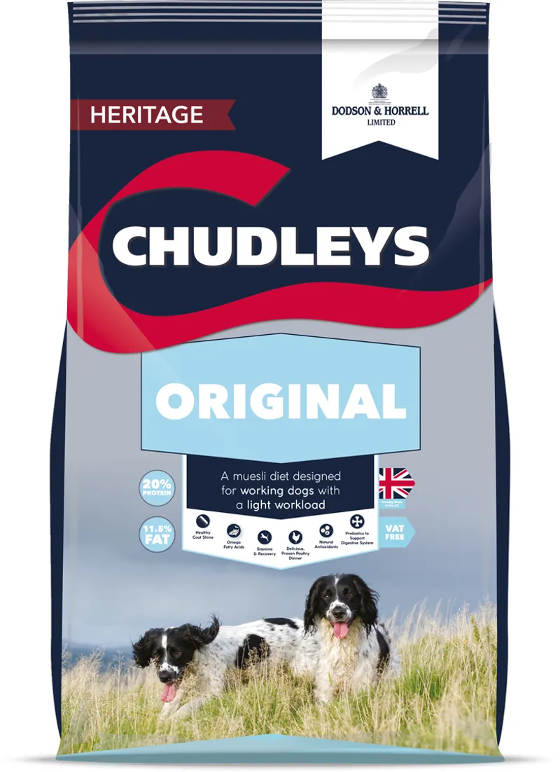 2020 Dodson and Horrell Chudleys Original Muesli for Dogs 15kg