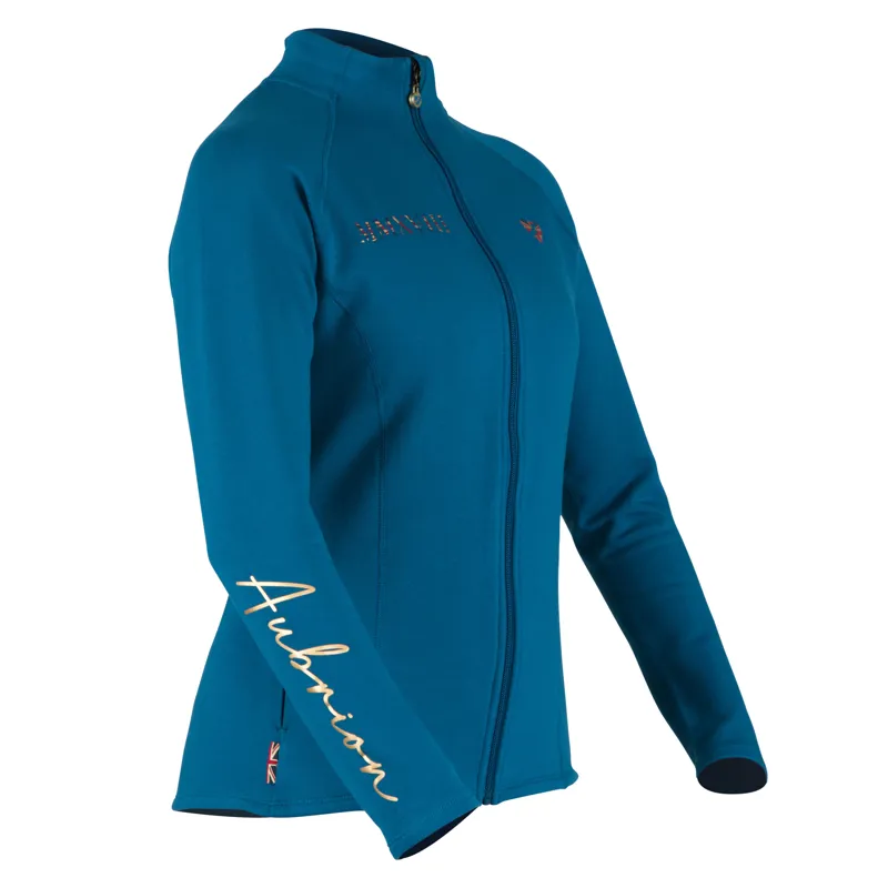 Shires Aubrion Team Midlayer Jacket Ladies in Teal