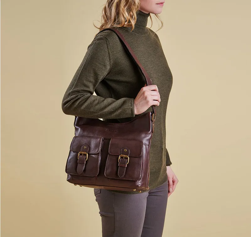 Barbour | Slateford Shoulder Bag | Brown | Ladies