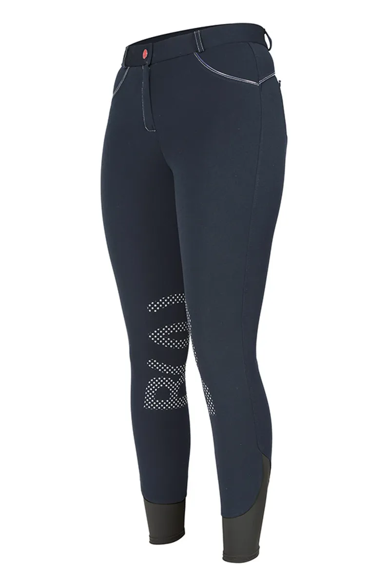 Bridleway Mendip Breeches Ladies Navy And Silver RB Equestrian bridleway-mendip-breeches-ladies-navy-and-silver-rb-equestrian