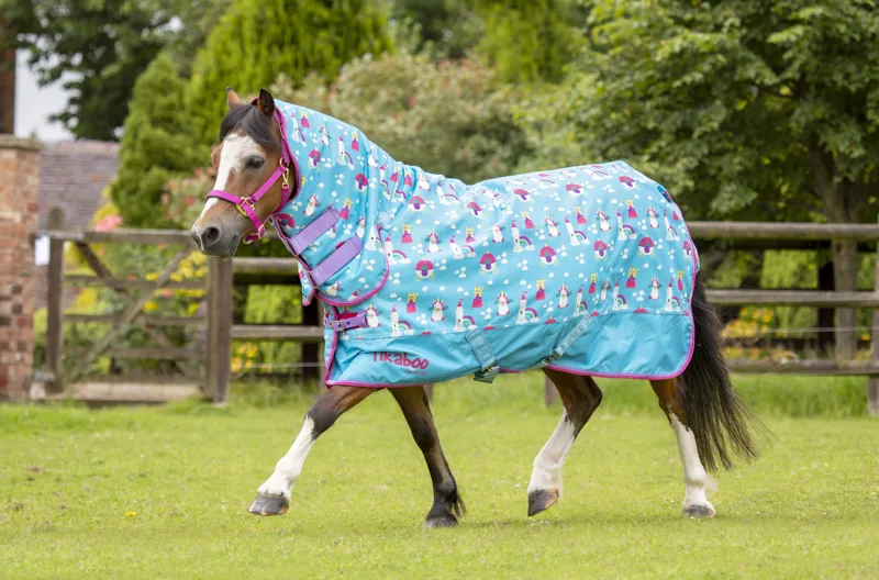 Shires Tikaboo Pony 200g Combo Turnout in Princess Unicorn