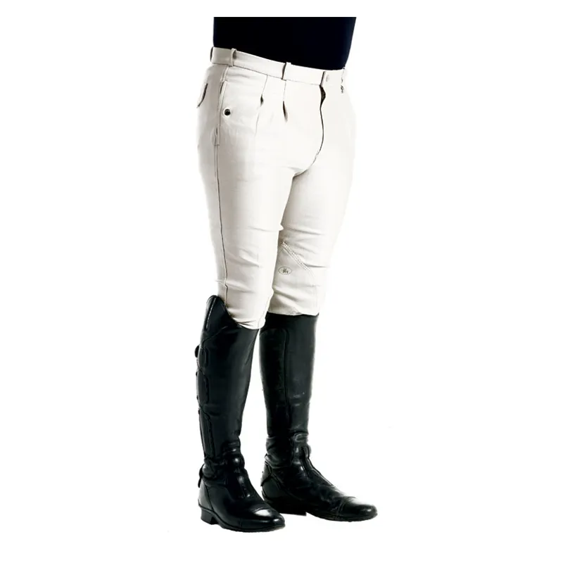 Hy Equestrian Jakata Breeches Mens in White