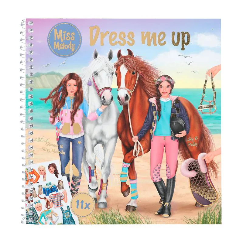 Miss Melody Dress Me Up Book