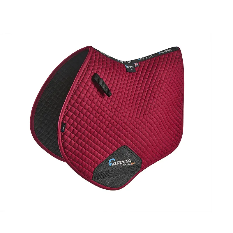 ARMA Jump Saddlecloth in Raspberry